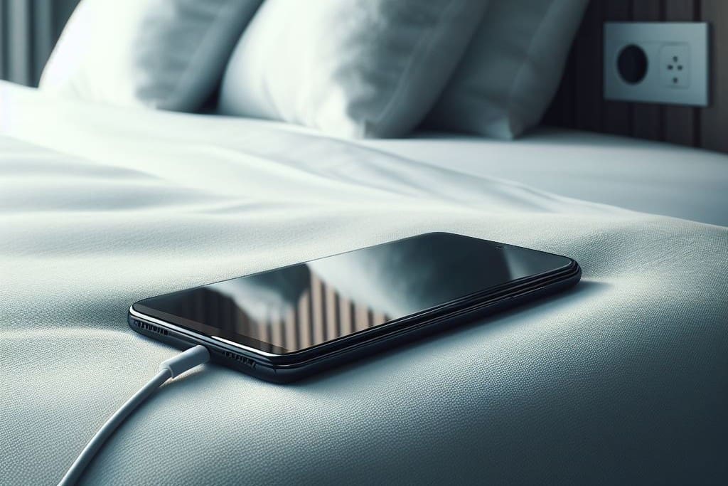 Why You Shouldn't Charge Phones in Bed