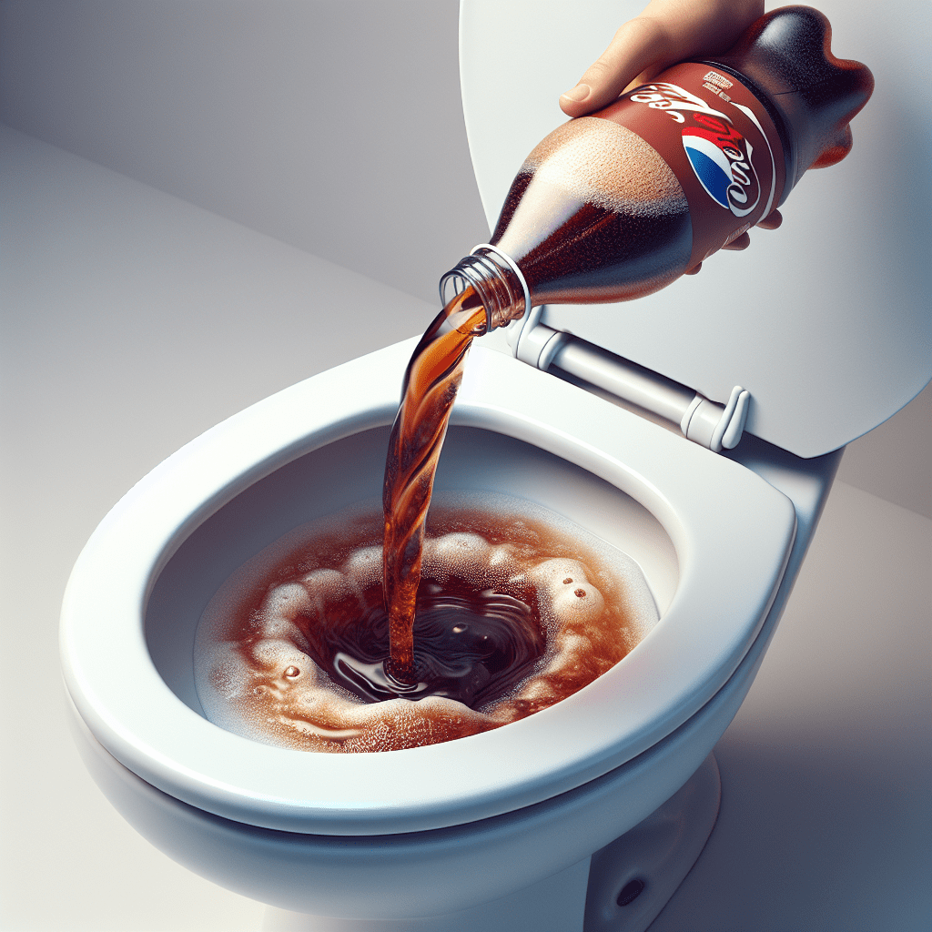 The Surprising Use of Cola for Cleaning Toilet Stains