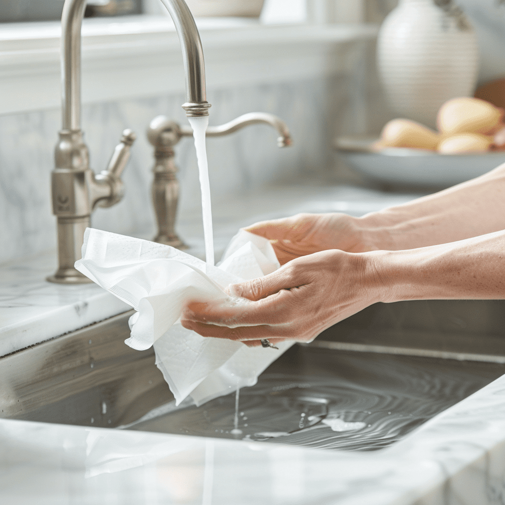 Why You Should Rub Wax Paper on Your Faucets