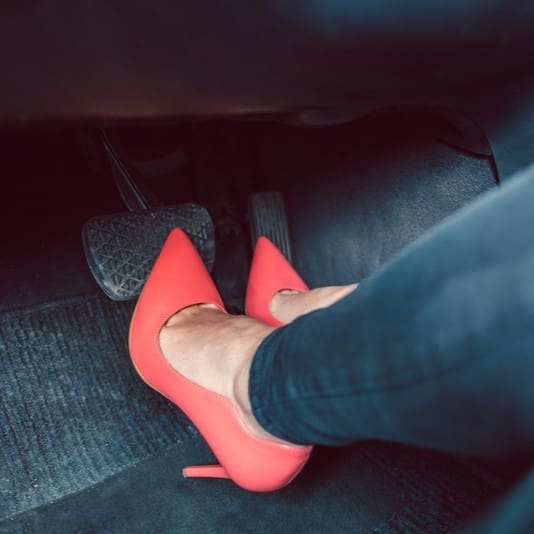 Never Wear These Types of Shoes While Driving