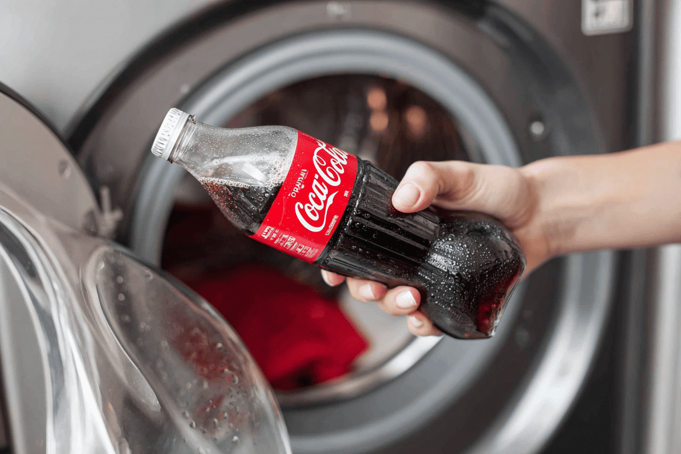 The Strange Reason People Add Coca-Cola to Their Washing Machines
