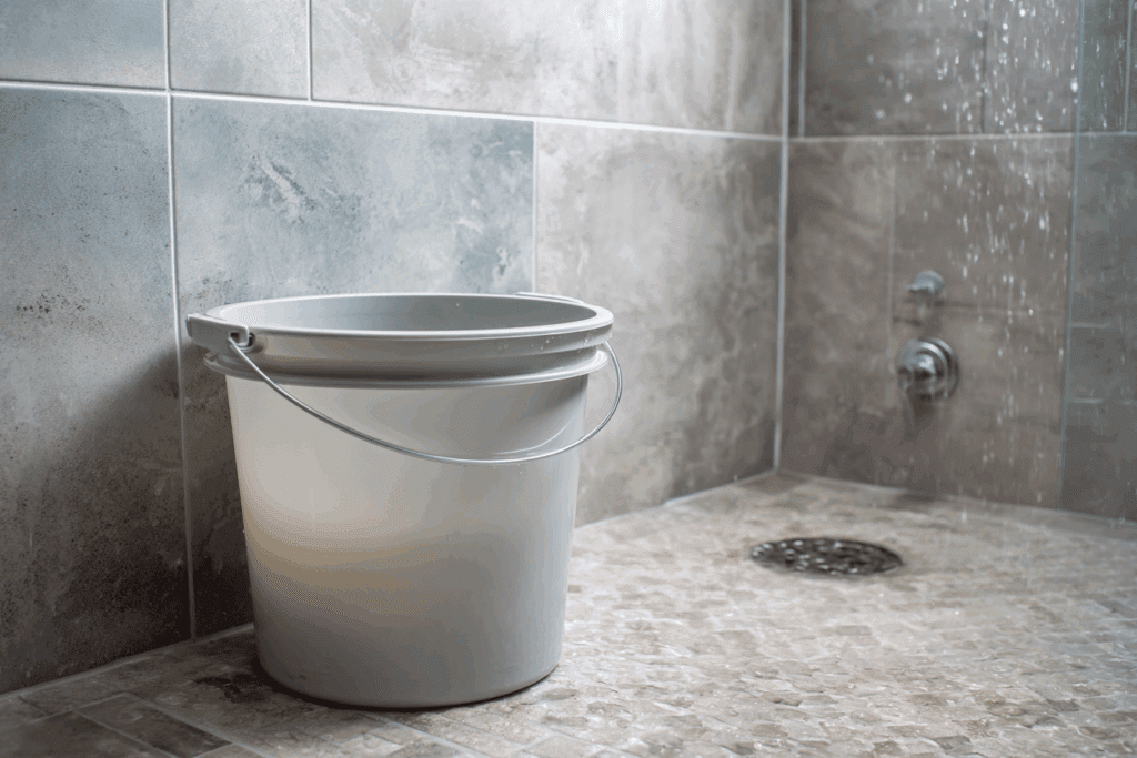 The Shower Bucket Trend That's Saving Homeowners Hundreds on Water Bills