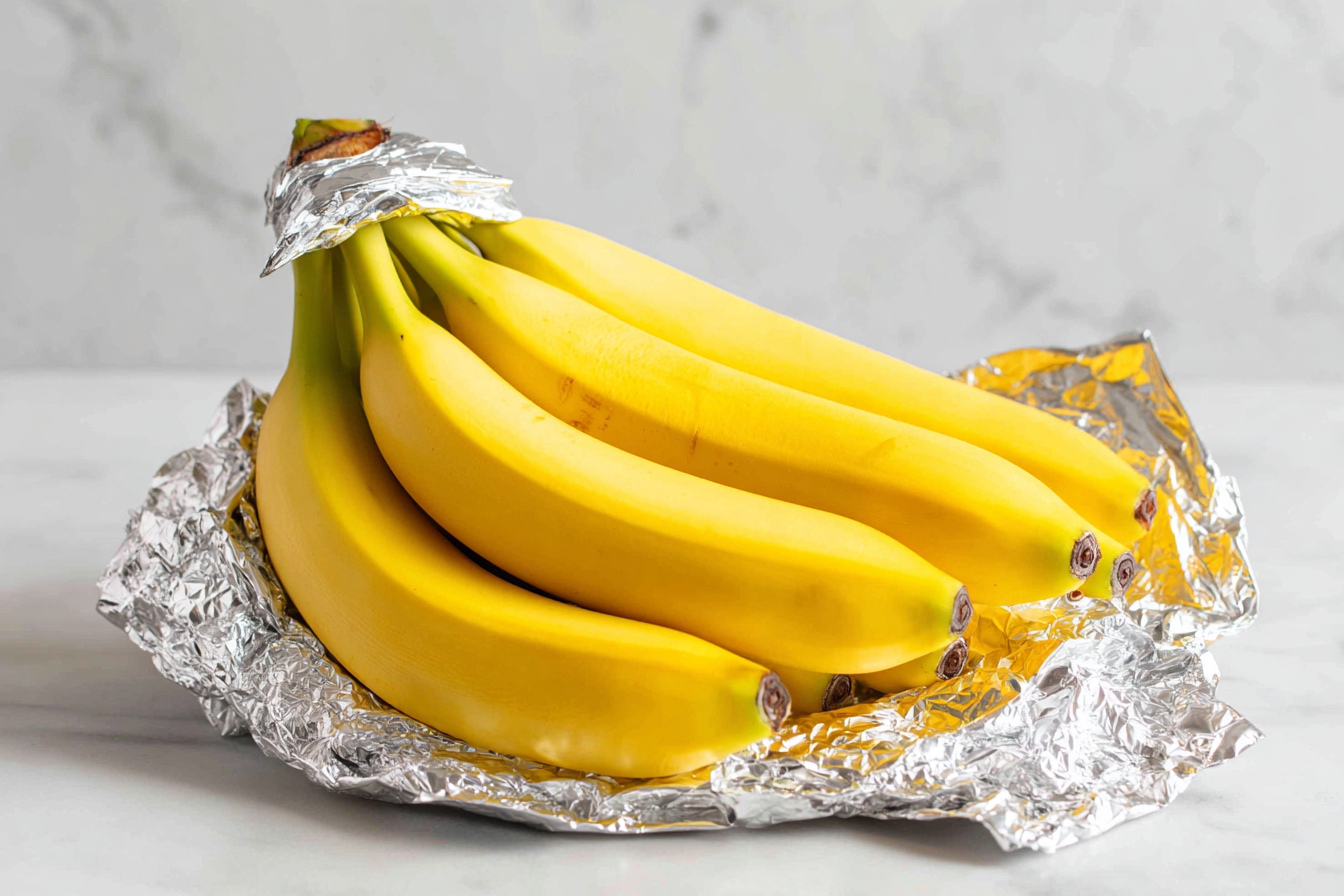 Put Aluminum Foil On Your Bananas And Watch The Magic Happen