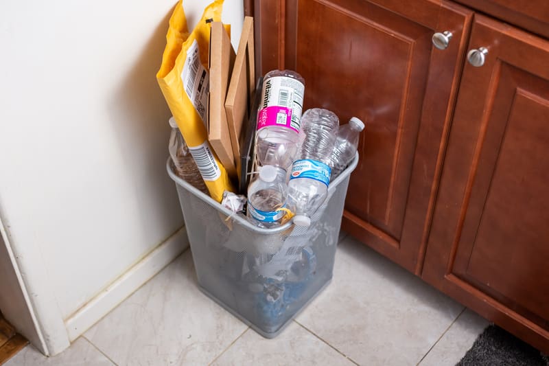 Put a Cotton Ball in Your Trash Can Tonight to Stop the Stink